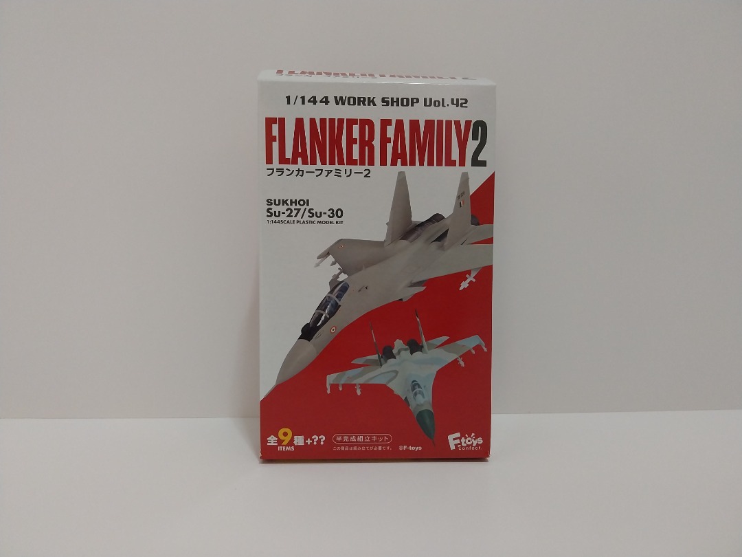 F-Toys Flanker Family 2 1/144 Work Shop Vol. 42 SUKHOI Su-27 C 款 烏克蘭空軍Su-27P1M型第39戰術航空旅, 興趣及遊戲 ...