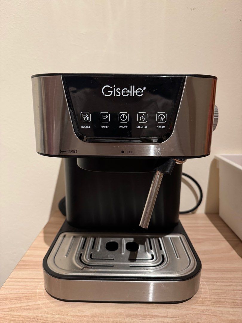 Giselle Gusto & Nespresso Optional Doublecup 19 Bar Espresso Milk Froth ...