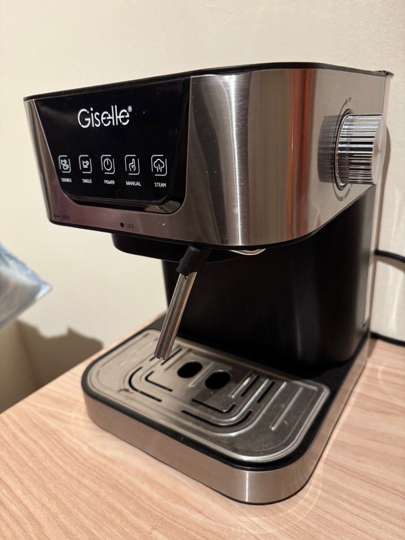 Giselle Gusto & Nespresso Optional Doublecup 19 Bar Espresso Milk Froth ...