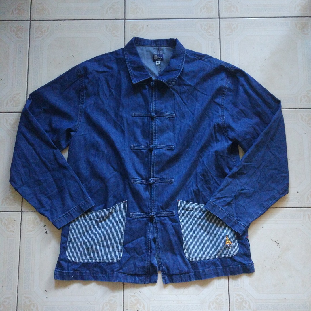 Go Slow Caravan Mandarin Jacket (3) L, Men's Fashion, Coats, Jackets ...