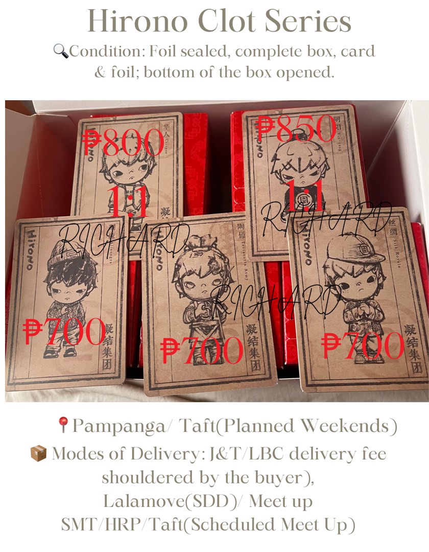 Hirono Clot Series - Yinyang / Chinese / Alienegra / Terracotta Army ...