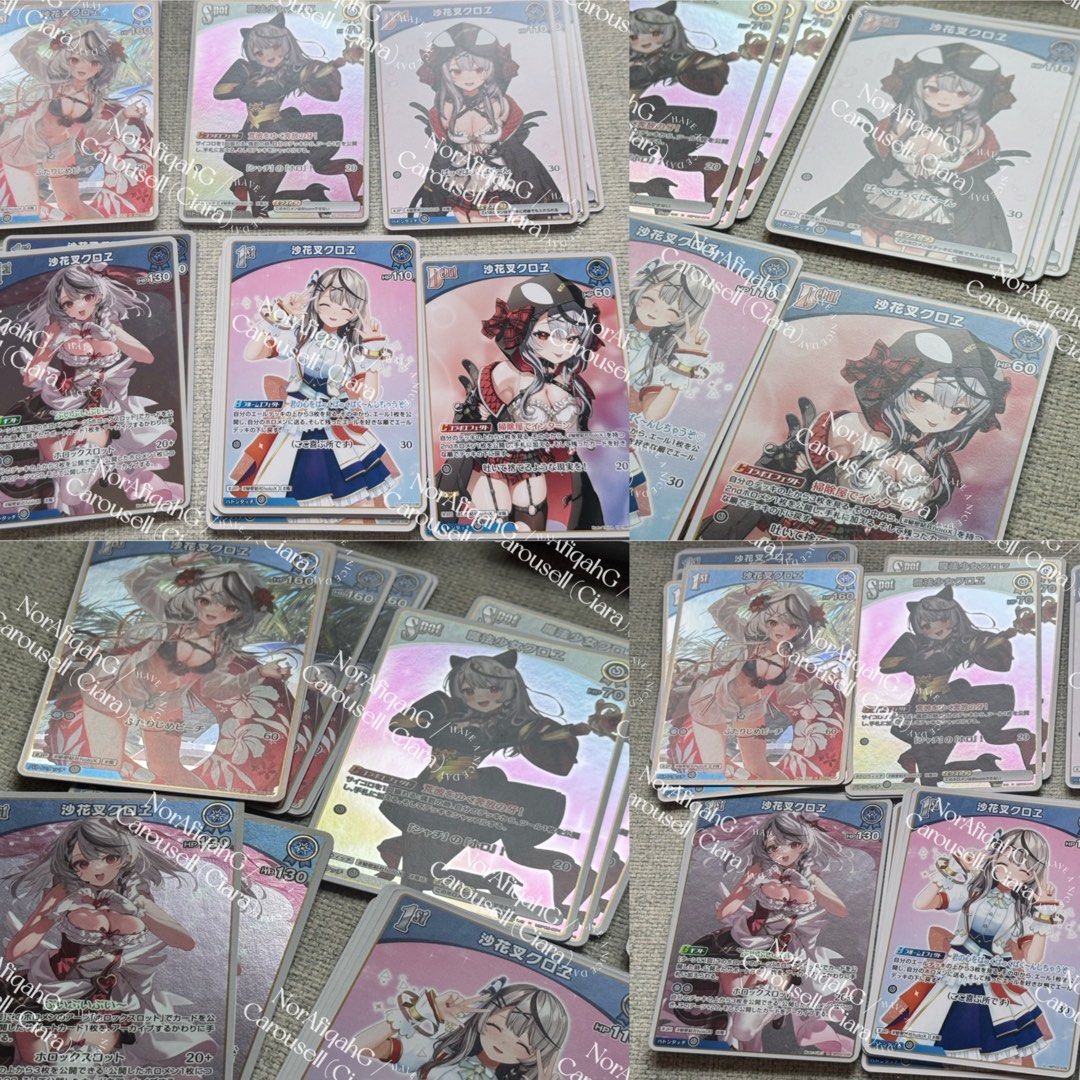 Hololive OCG Quintet Spectrum Sakamata Chloe (JP) DECK Bundle, Hobbies & Toys, Toys & Games on ...
