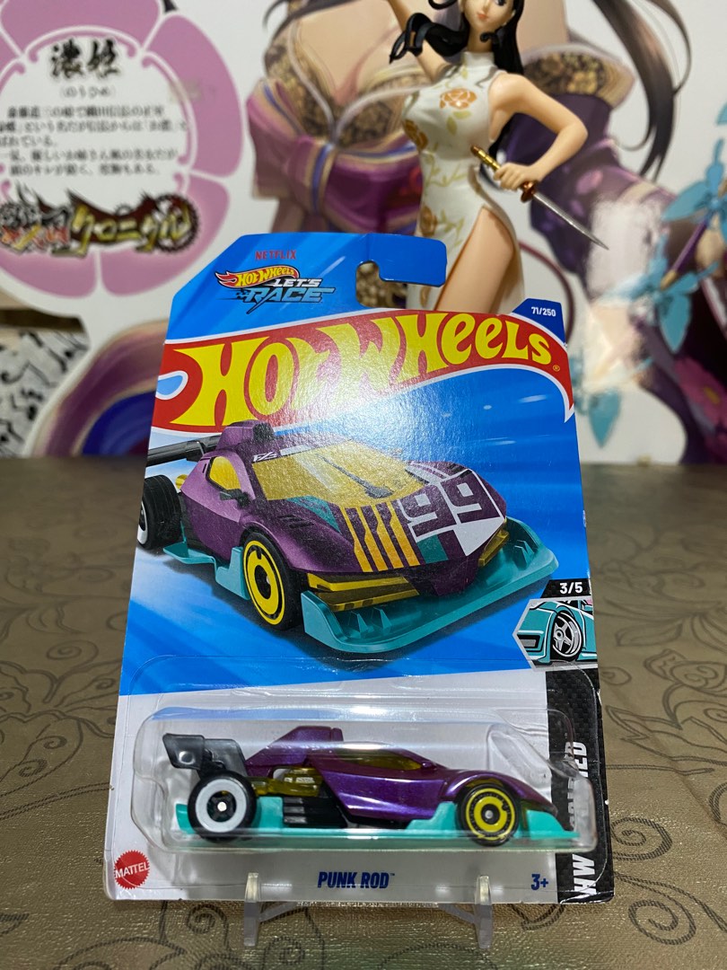 Hot Wheels Fantasy - Punk Rod, Hobbies & Toys, Toys & Games on Carousell