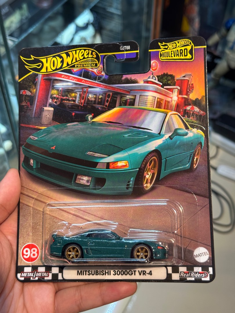 Hotwheels premium mitsubishi 3000gt vr-4, Hobbies & Toys, Toys & Games ...