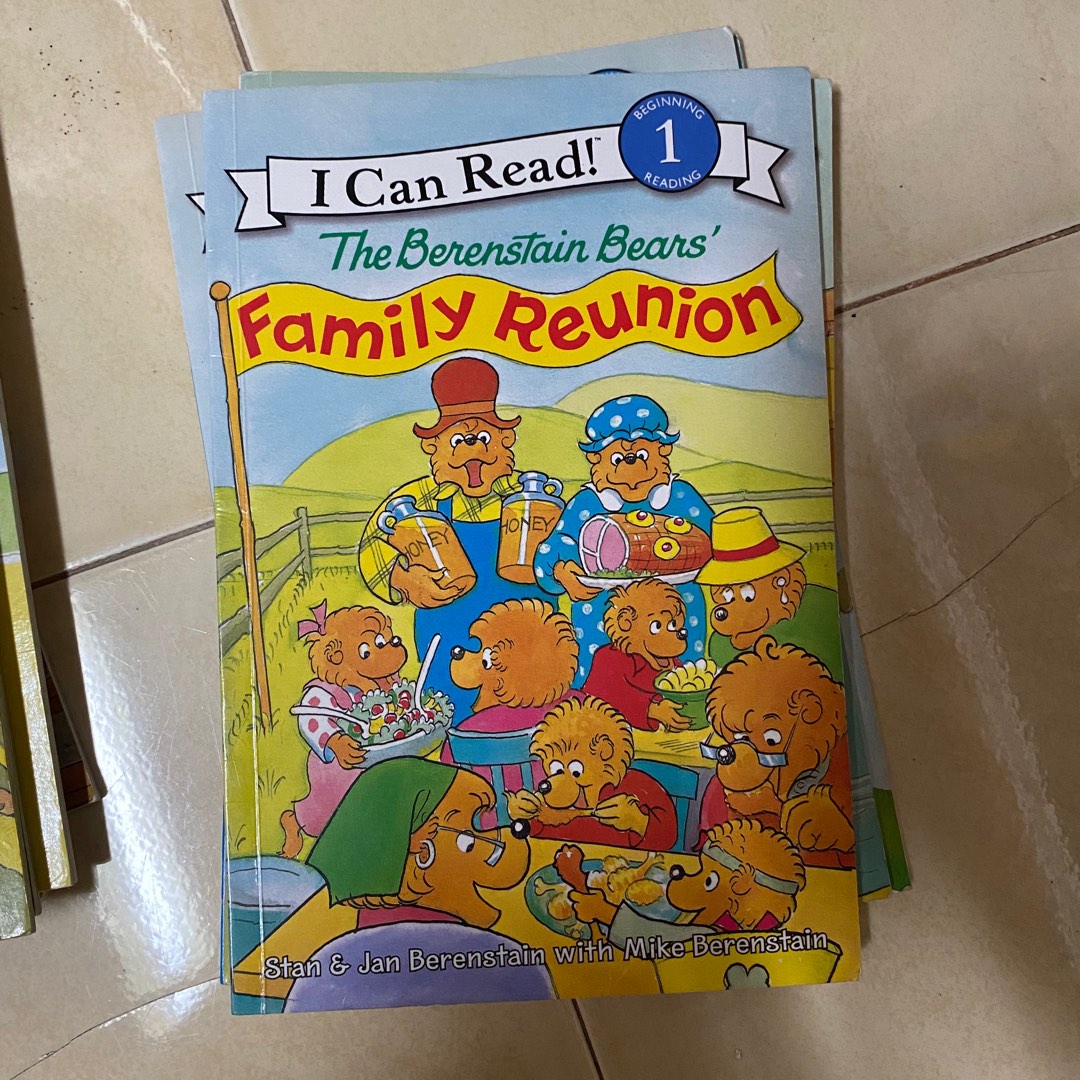 I Can Read Berenstain Bears Family Reunion, Hobbies & Toys, Books ...