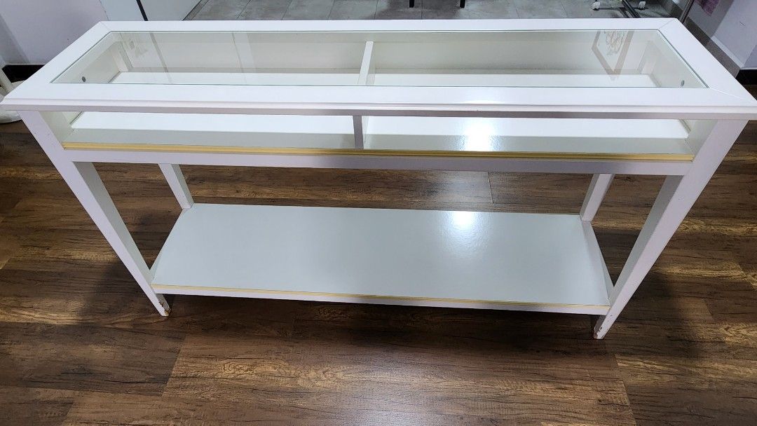 Ikea Display Table, Furniture & Home Living, Furniture, Shelves ...