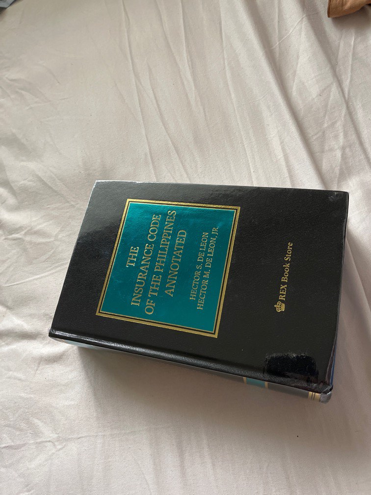 INSURANCE CODE - DE LEON, Hobbies & Toys, Books & Magazines, Textbooks ...