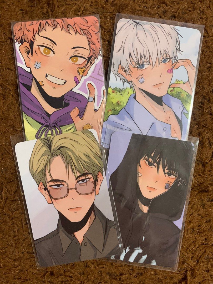 Jujutsu Kaisen photocard 6baji gojo satoru nanami kento itadori yuuji ...