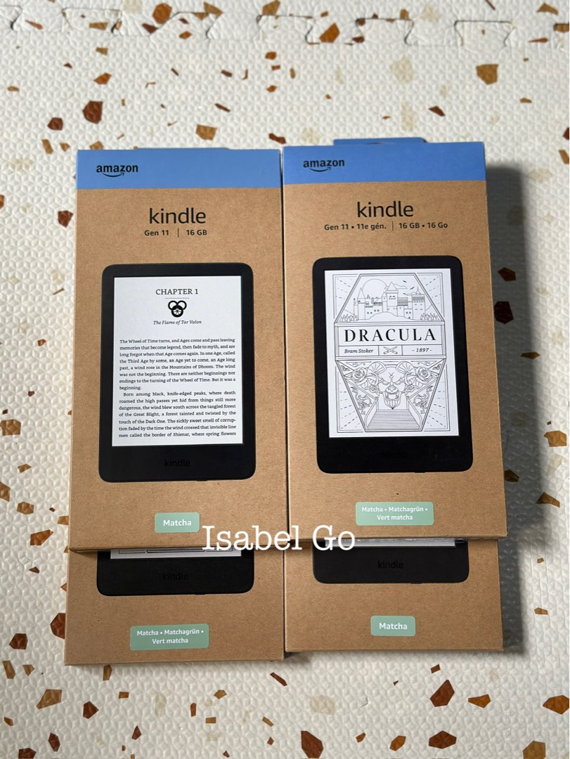 Kindle Basic 2024 Matcha, Mobile Phones & Gadgets, E-Readers on Carousell