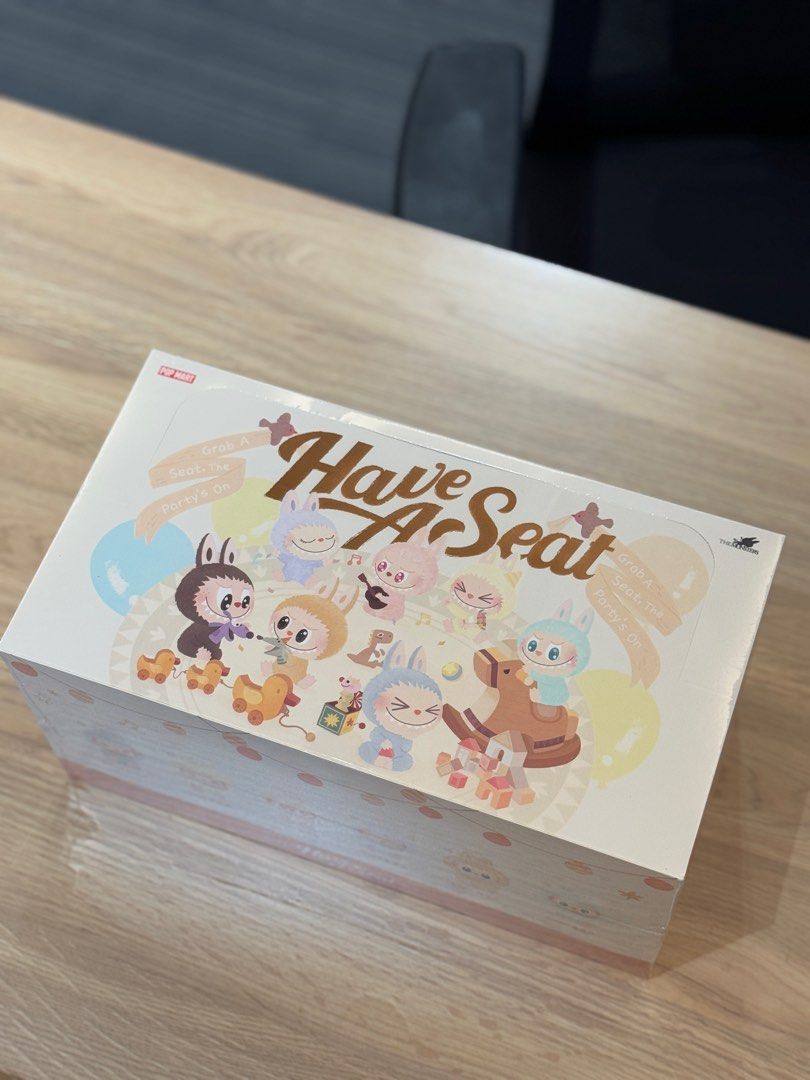 Labubu V2 Have a Seat - Brand New Full Set (Sealed), Hobbies & Toys ...