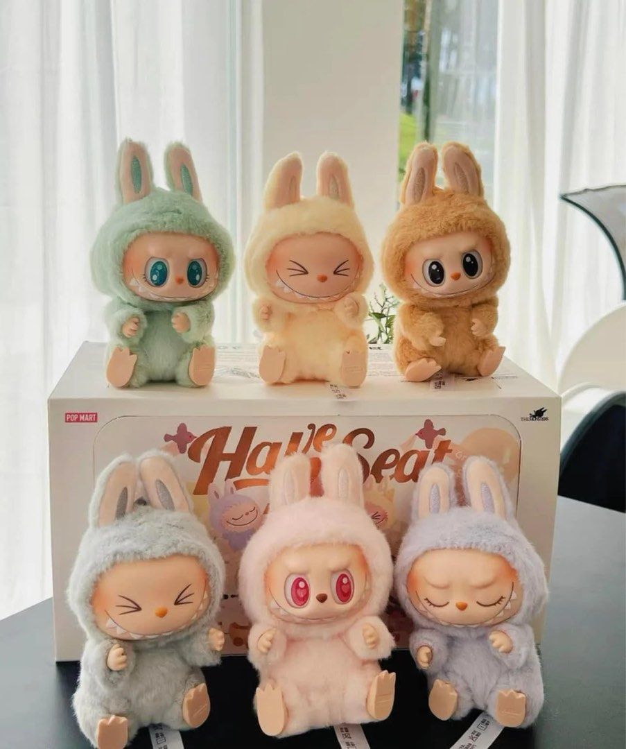 Labubu V2 Have a Seat - Brand New Full Set (Sealed), Hobbies & Toys ...