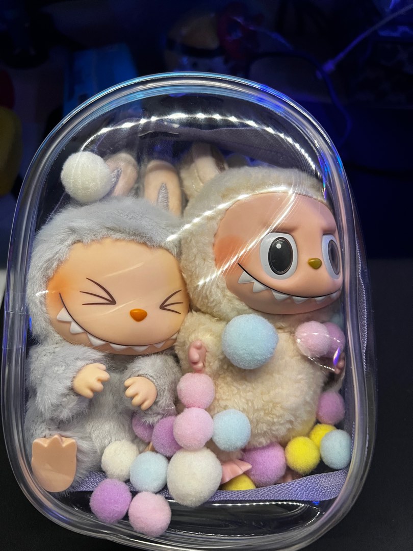 Labubu v2 zizi and v1 soymilk Popmart, Hobbies & Toys, Toys & Games on ...