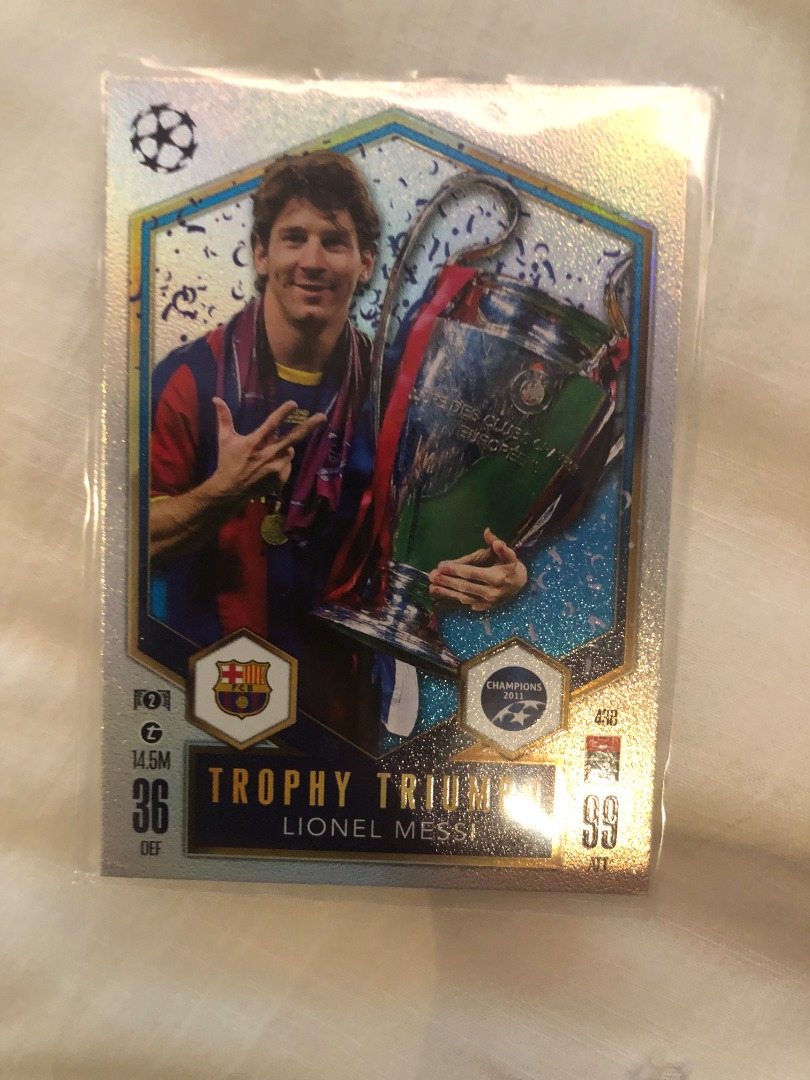 Lionel Messi Trophy Triumph Match Attax 2024/2025, Hobbies & Toys ...