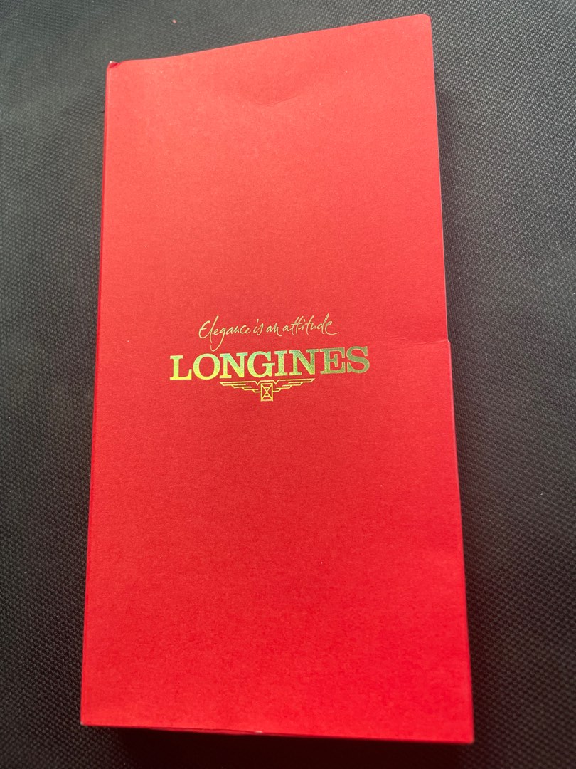 Longines 2025 Red packet, Hobbies & Toys, Stationery & Craft, Art ...