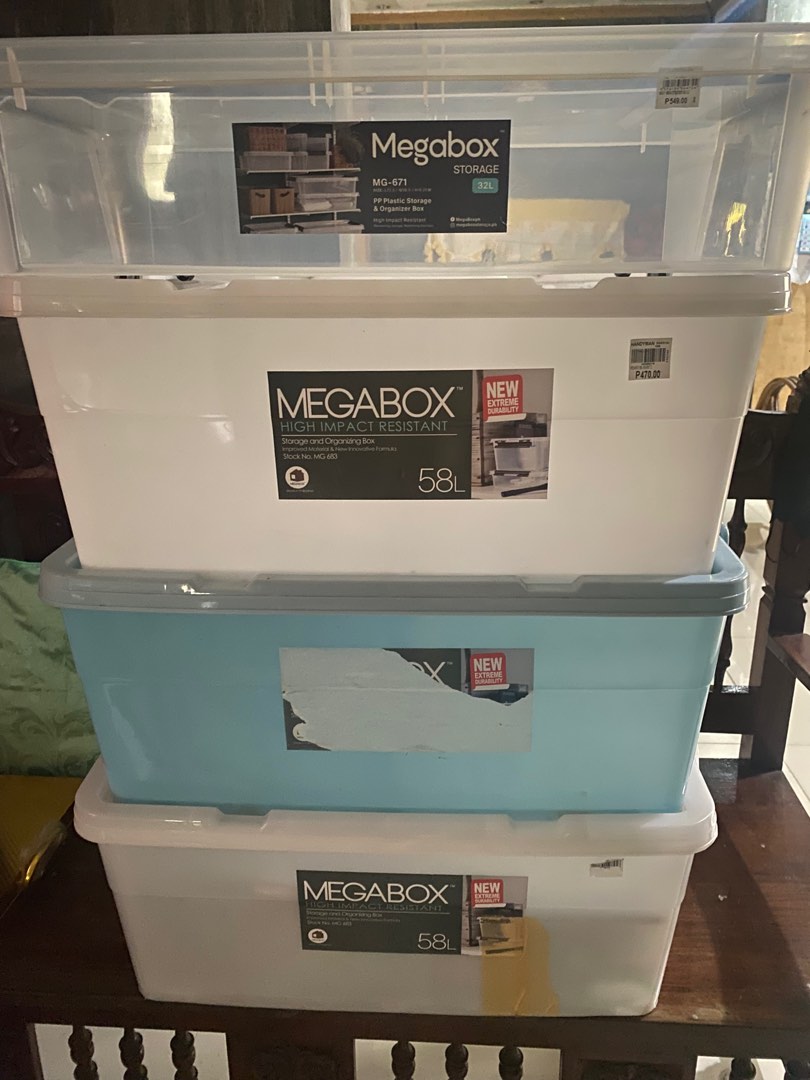 Megabox Storage Boxes and Organizers, Furniture & Home Living, Home ...