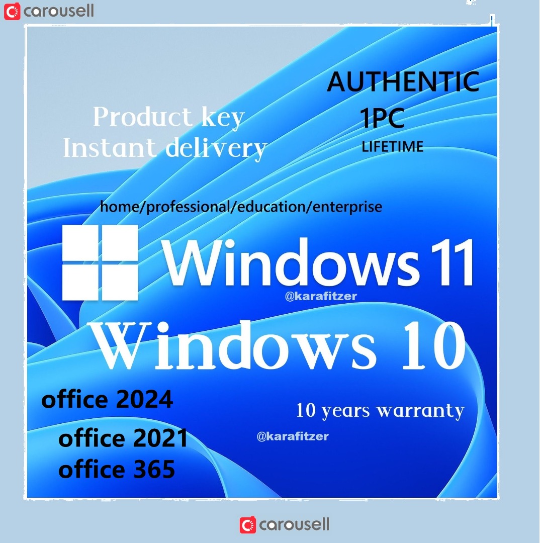 microsoft windows 11 pro home windows 10 lifetime activation digital ...