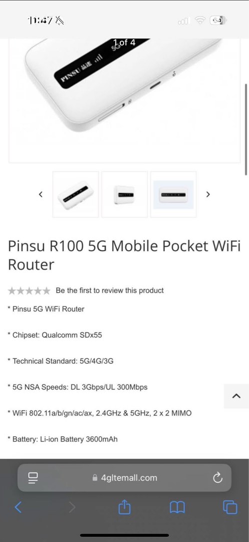Modem 5g Pinsu R100, Everything Else, Others on Carousell