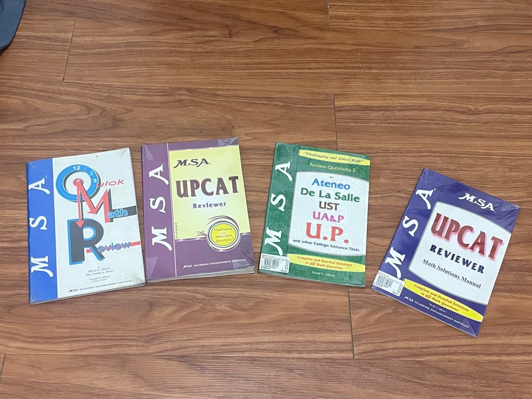 MSA CETs REVIEW BOOKLET BUNDLE, Hobbies & Toys, Books & Magazines ...