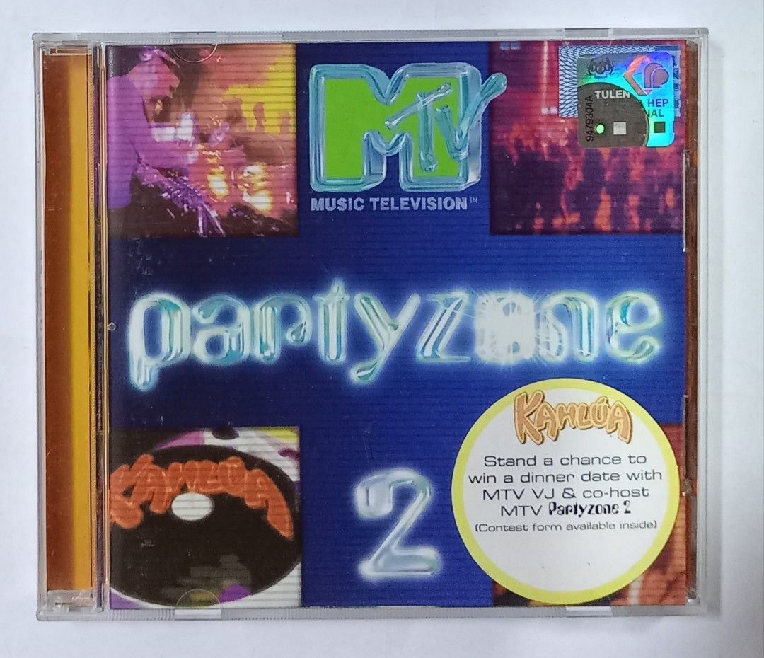 MTV Party Zone CD (213) Moby Aqua Mary J Blige Alena, Hobbies & Toys, Music & Media, CDs & DVDs ...