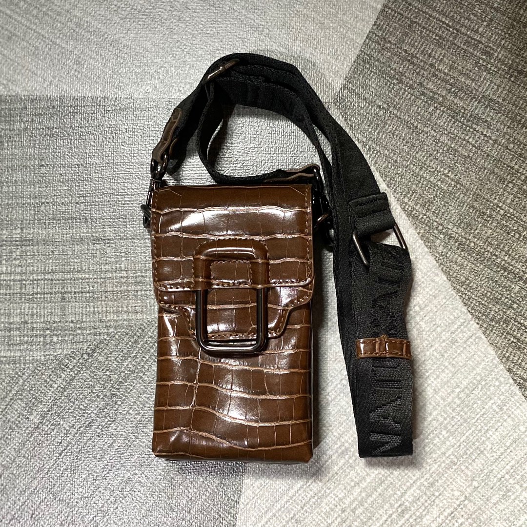 Naturalizer Branded Phone Sling Bag Cross-body Brown - Original / Legit ...