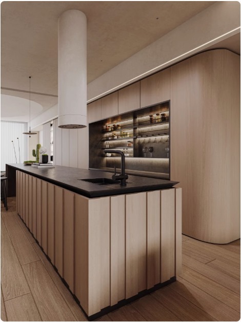 NEW ARRIVAL Custom Wooden Modern Store Front Desk Rack Minimalist ...