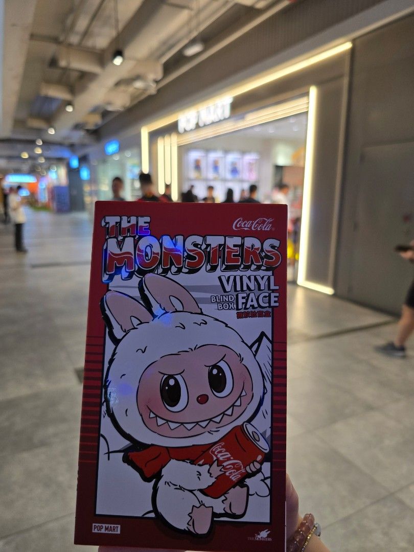 (New) Labubu Coke, Hobbies & Toys, Toys & Games on Carousell