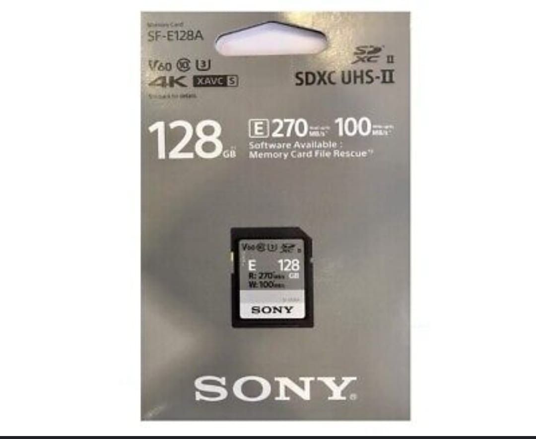 (全網至平) 行貨-高速卡🇯🇵NEW SONY E-SERIES SF-E128A (128GB) / SF-E64A (64GB) UHS ...