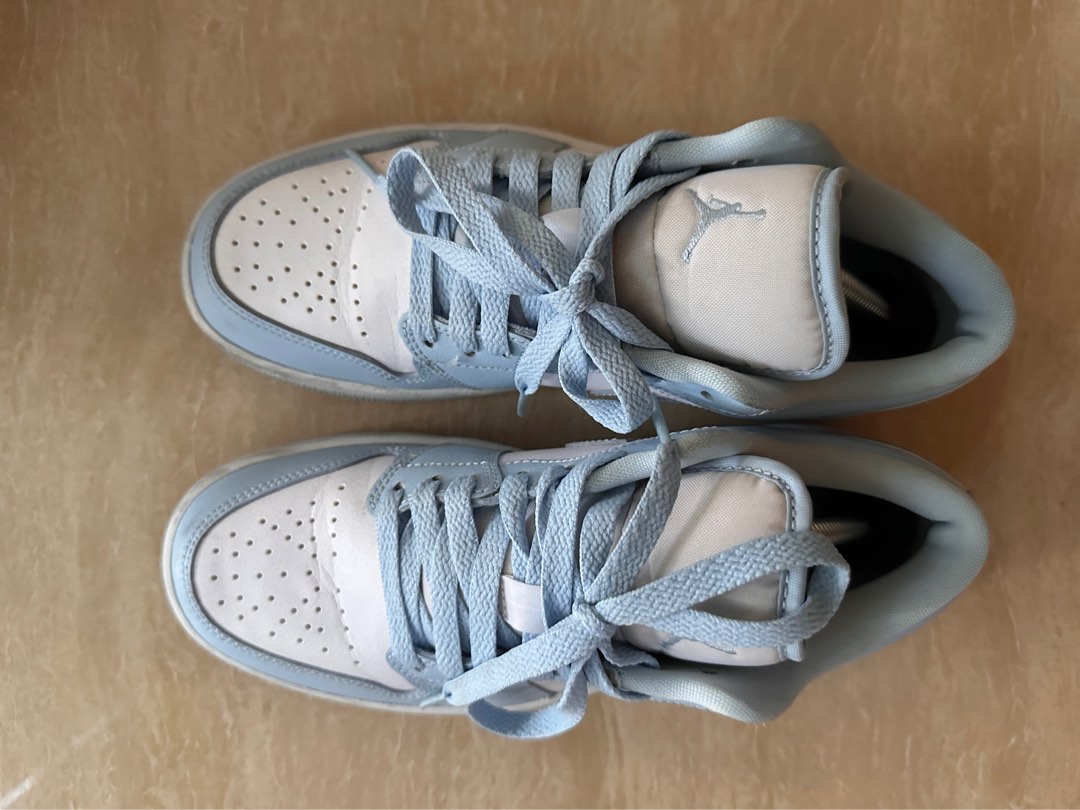 Nike Air Jordan Ice Blue, Women's Fashion, Footwear, Sneakers on Carousell