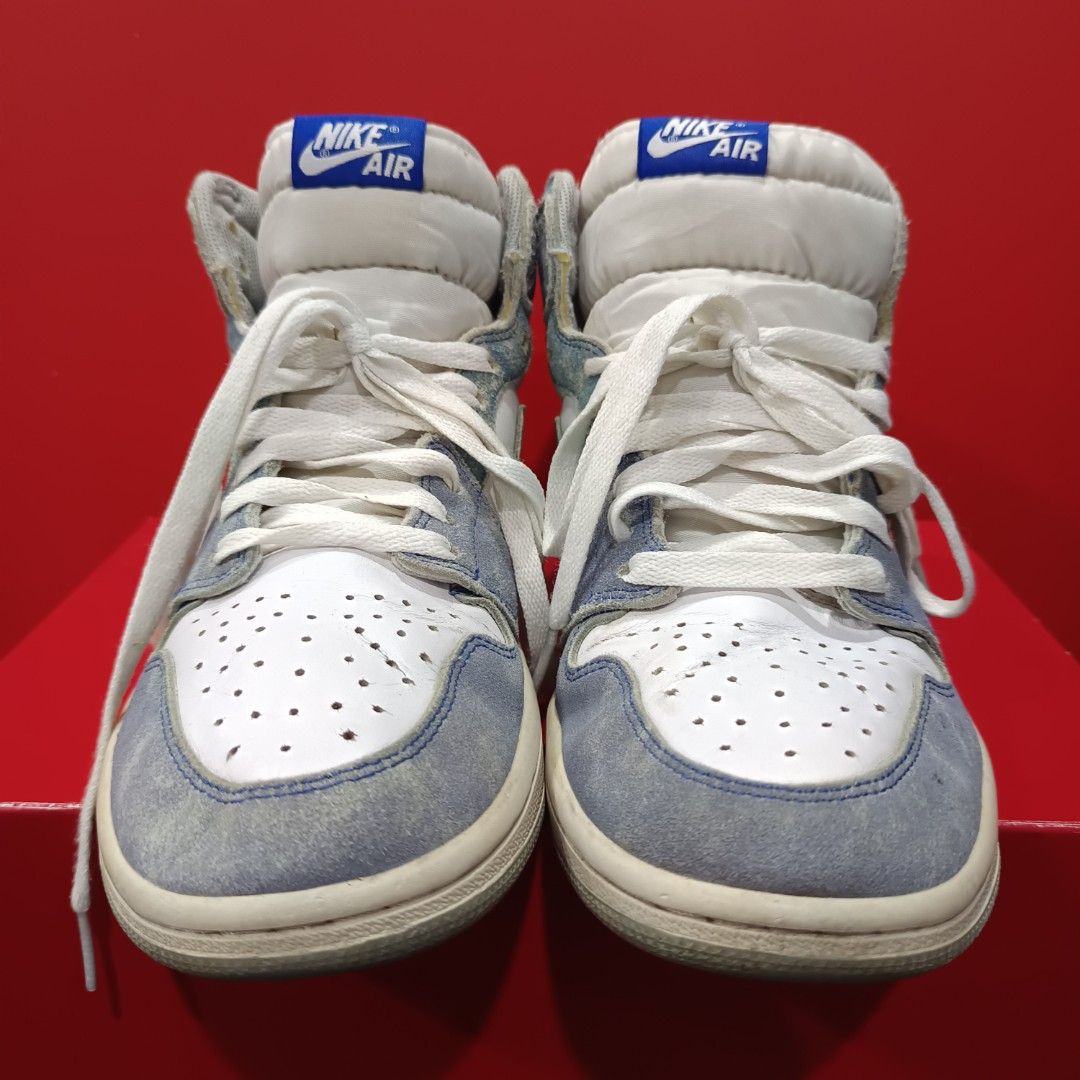 NIKE Kasut Bundle Air Jordan 1 Retro OG High Hyper Royal Unc UK7.5 ...