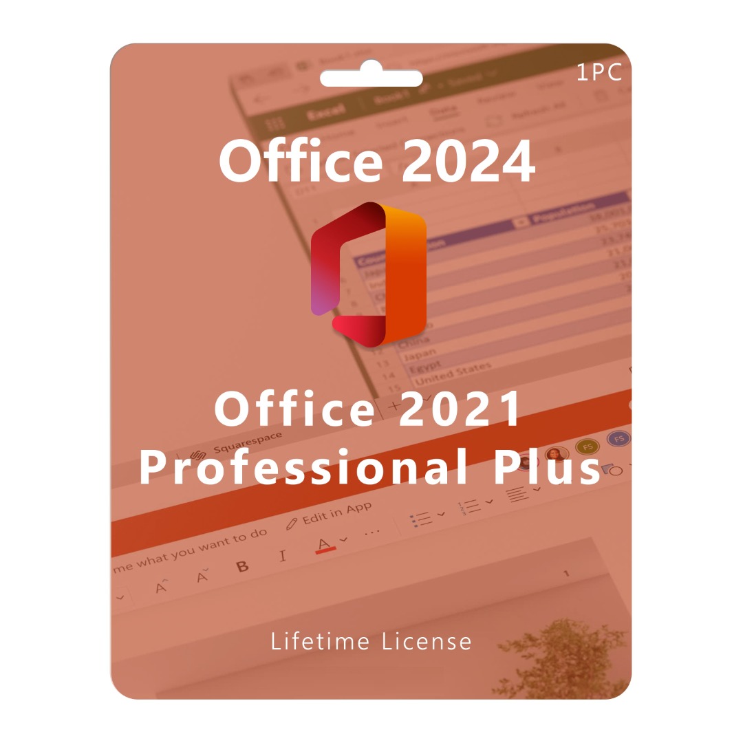 Microsoft Office 2021 lifetime license windows mac business school ...