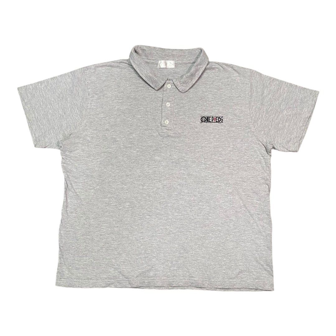 One Piece Monkey D.Luffy Anime Polos T Shirt, Men's Fashion, Tops ...