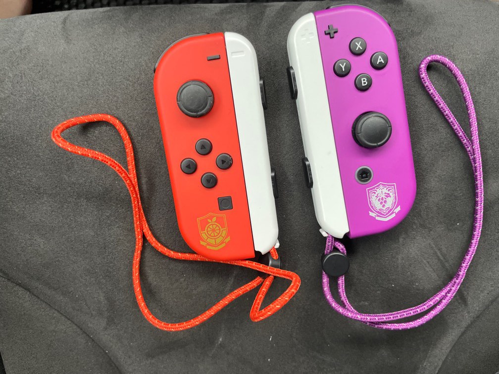 Original Joy-con Pokemon edition, Video Gaming, Gaming Accessories ...