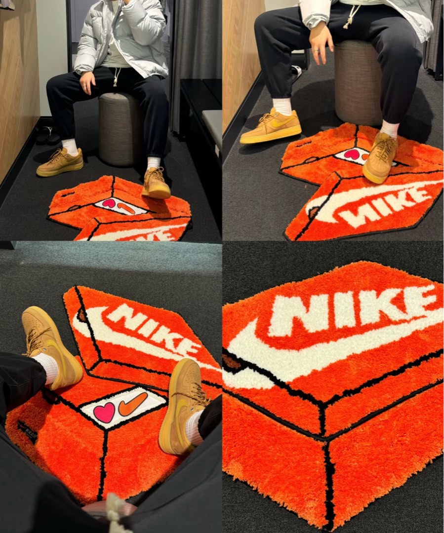 NIKE Rug Carpet | Member APP exclusive, Men's Fashion, Watches ...