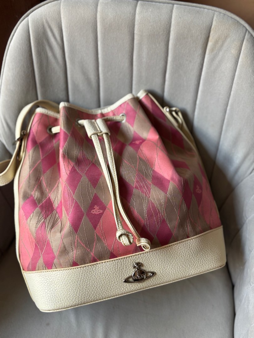 Original Viviene Westwood Bucket Bag, Luxury, Bags & Wallets on Carousell