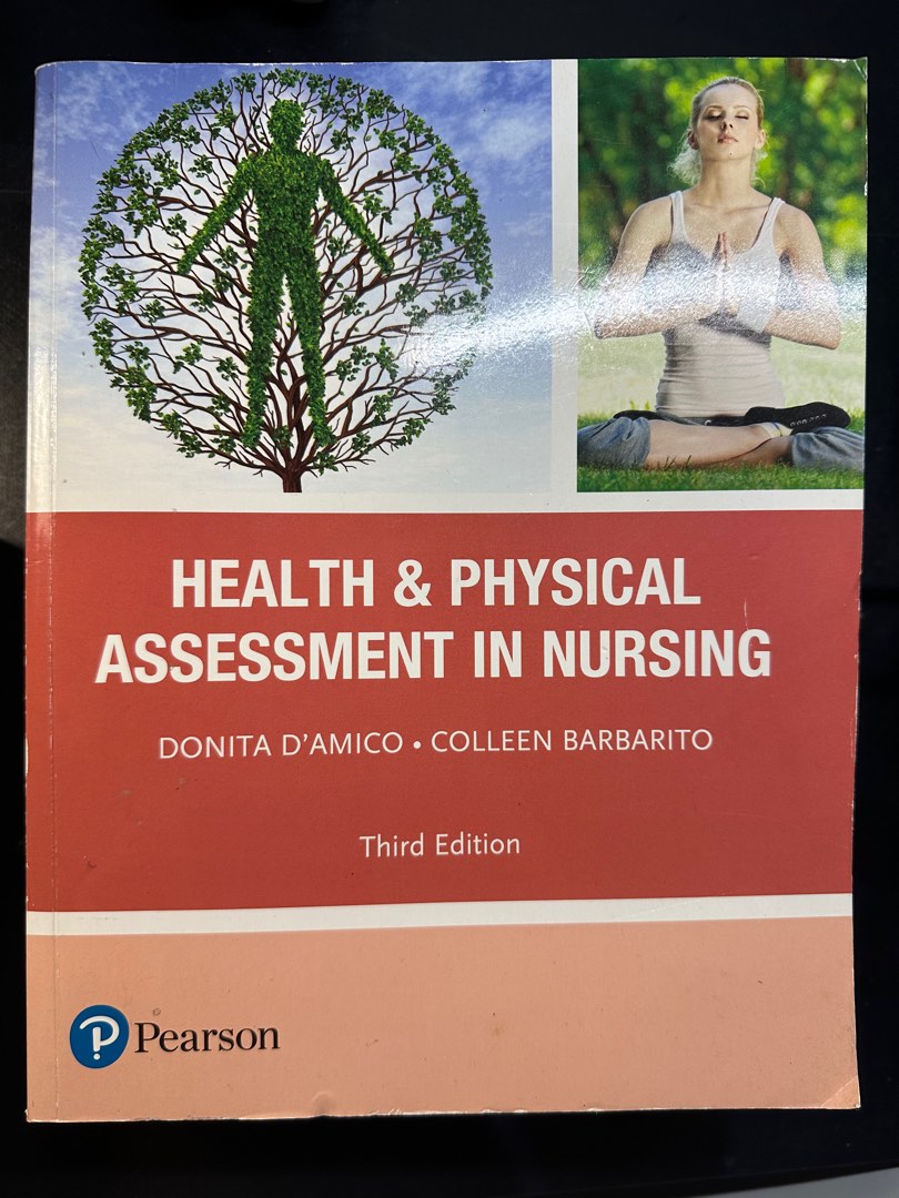 Pearson: HEALTH & PHYSICAL ASSESSMENT IN NURSING (3rd Edition), Hobbies ...