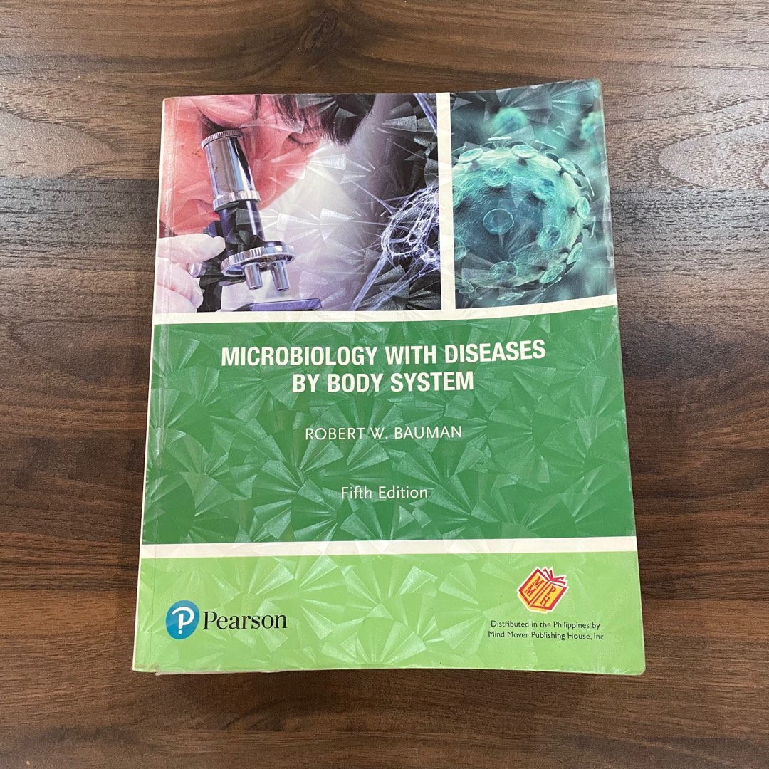 PEARSON Microbiology witb Diseases by Body System Robert Bauman Fifth Edition, Hobbies & Toys ...