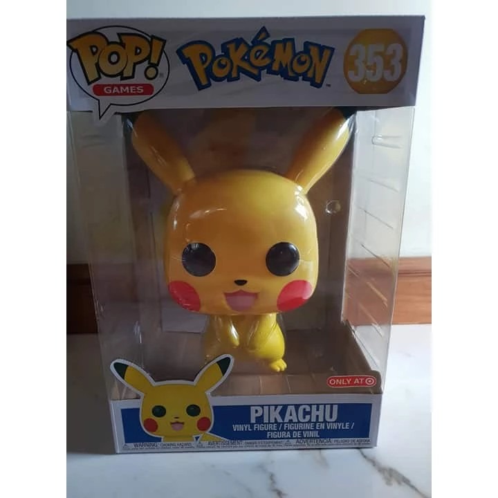 Pikachu 10 Inch Pokemon Funko Pop, Hobbies & Toys, Toys & Games on ...