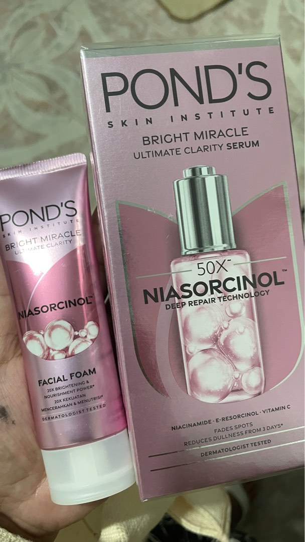 POND'S Bright Miracle Ultimate Clarity Day Serum 30G with Niasorcinol ...