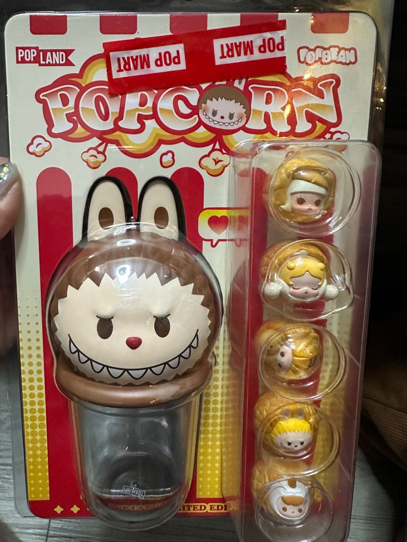 Popland Limited Edition Labubu Popcorn on Carousell