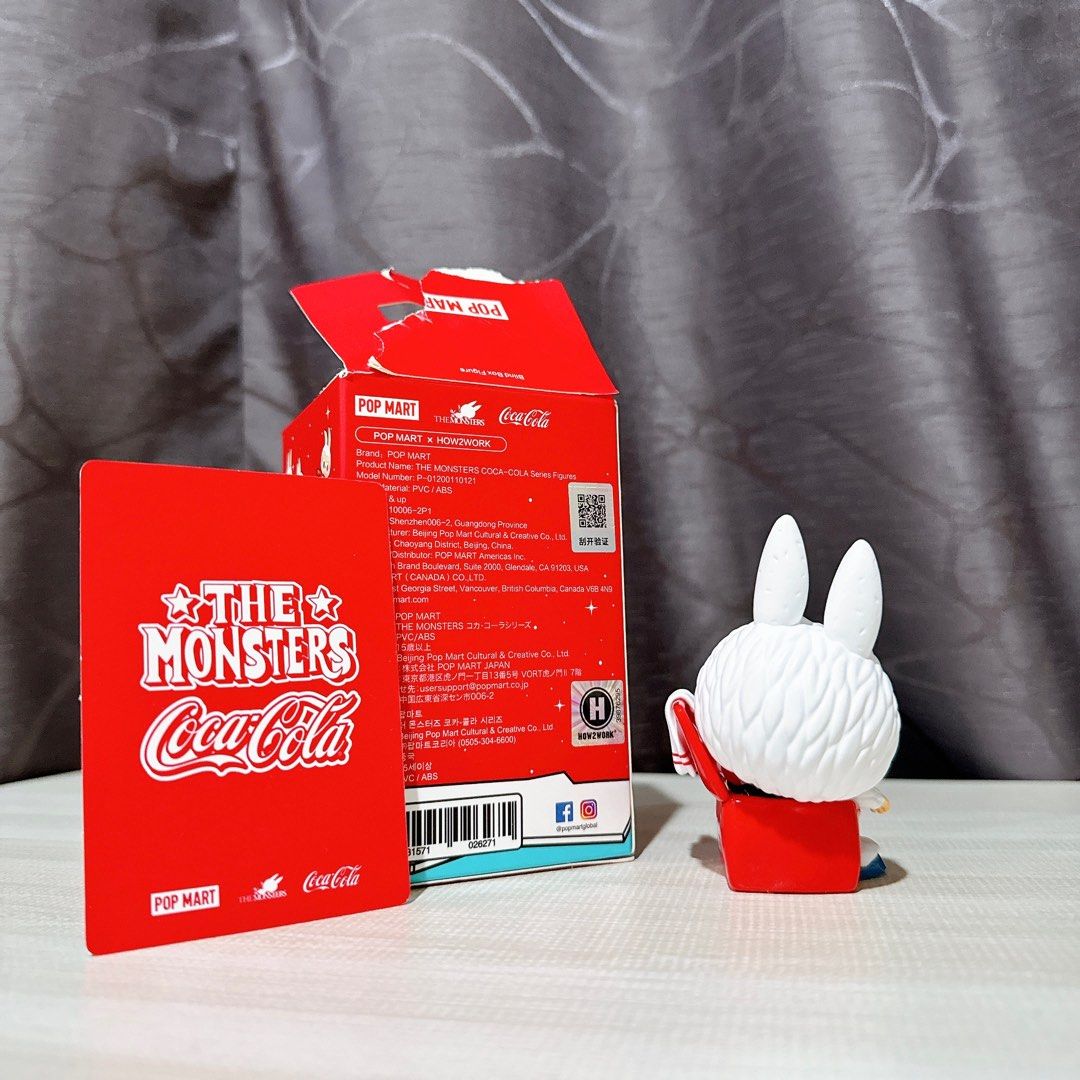 POPMART Labubu Coca Cola - Special Sofa Figure Blind Box , Hobbies ...