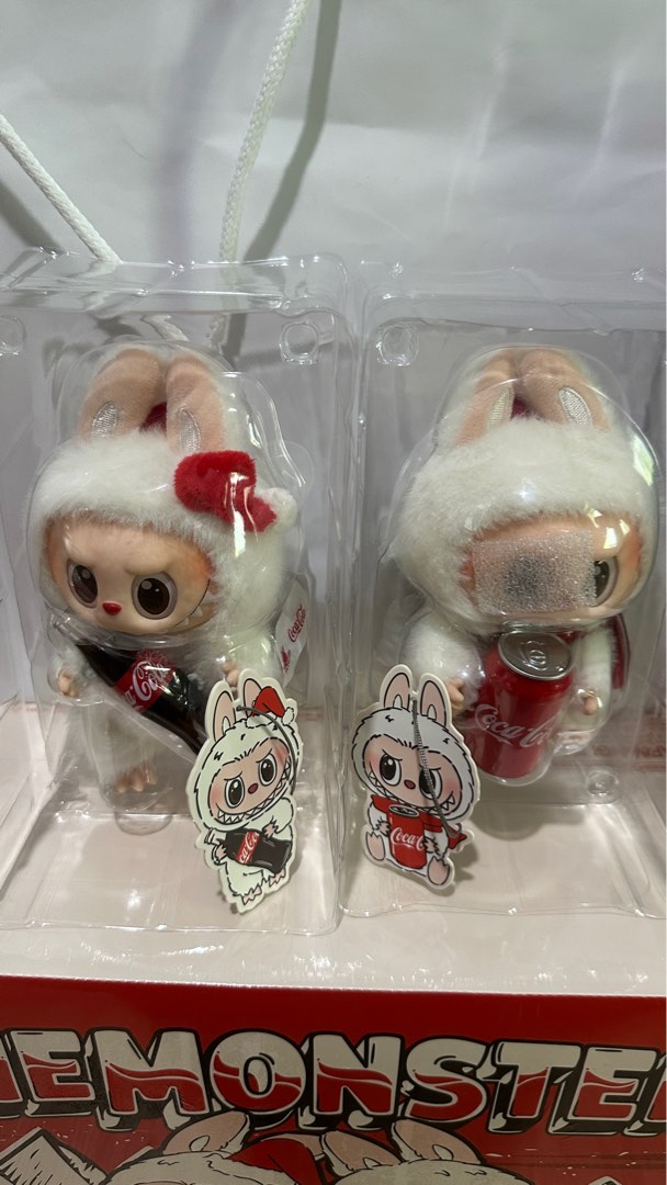 Popmart Labubu Coca Cola Plush, Hobbies & Toys, Toys & Games on Carousell