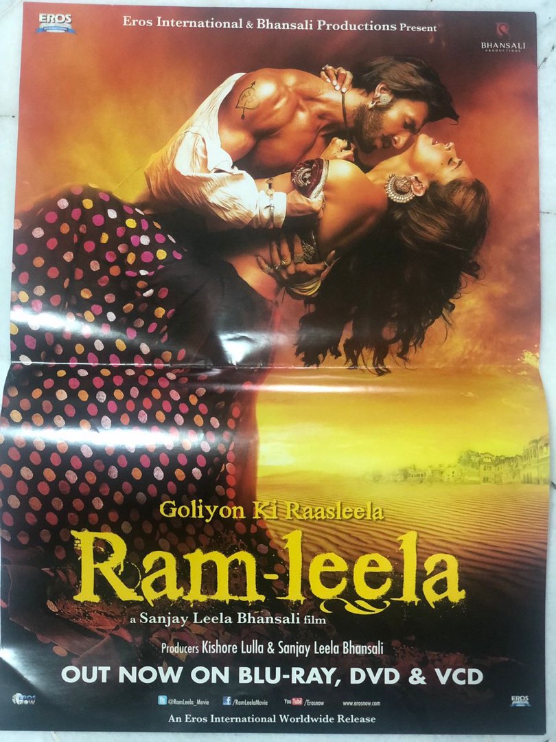 Ram leela - movie poster wallpaper, Hobbies & Toys, Collectibles ...