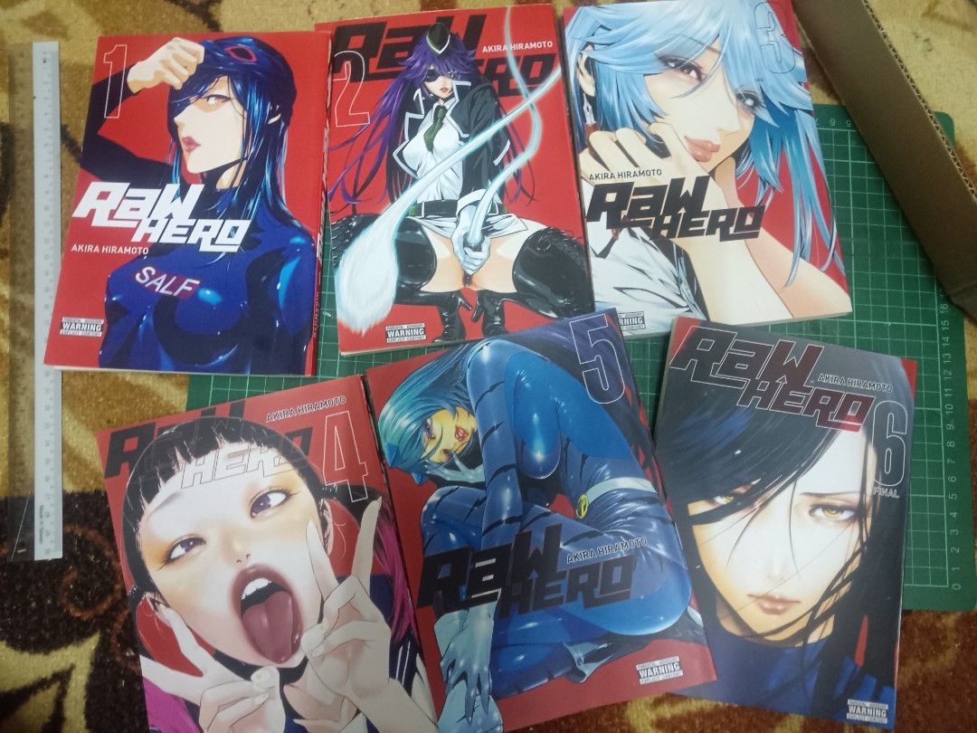 Raw Hero (English manga) vol.1 - 6 (end) mangaka from Prison School, Hobbies & Toys, Books ...