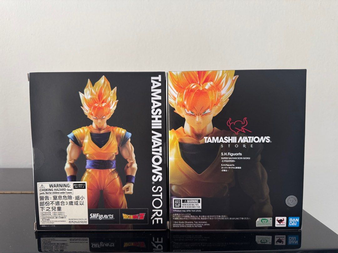 READY STOCK SHF Super Saiyan Son Goku - Z Fighter - Dragon Ball Z ...