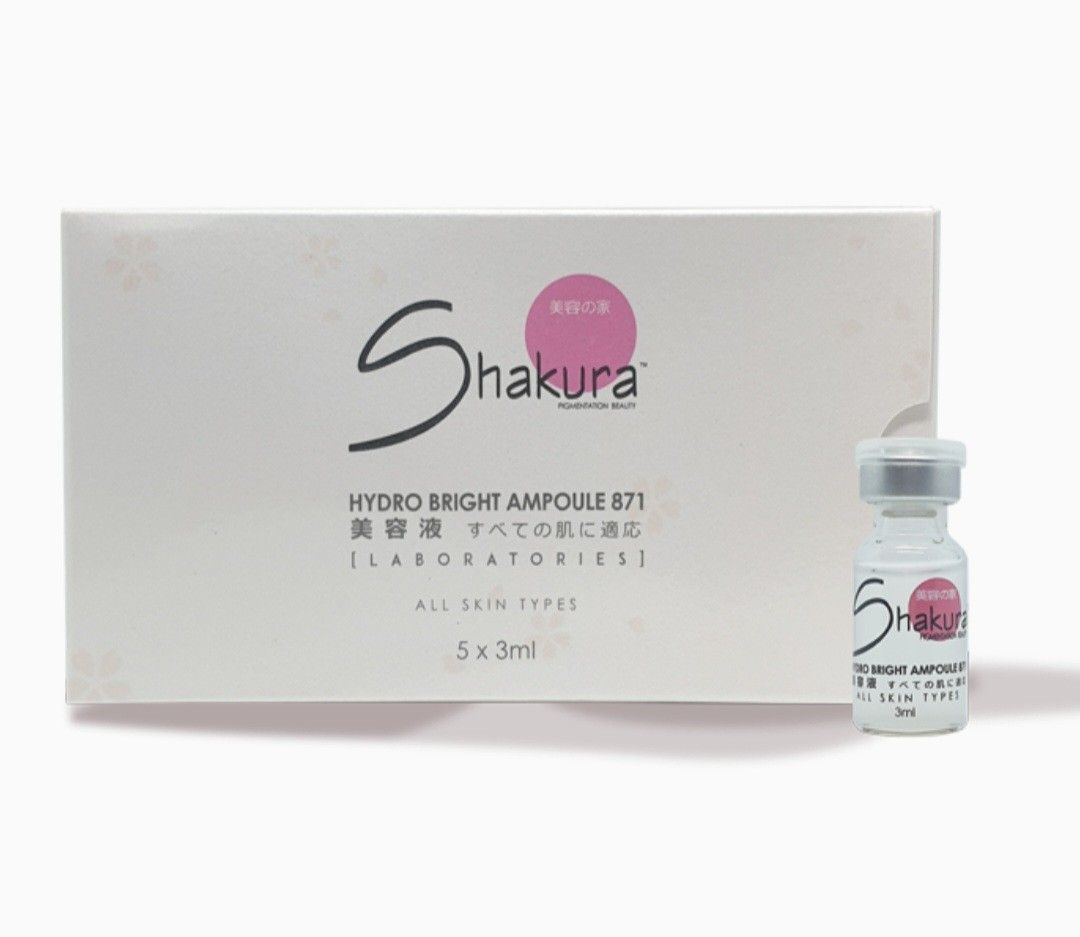 Shakura Hydro Bright Ampoule 871, Beauty & Personal Care, Face, Face ...