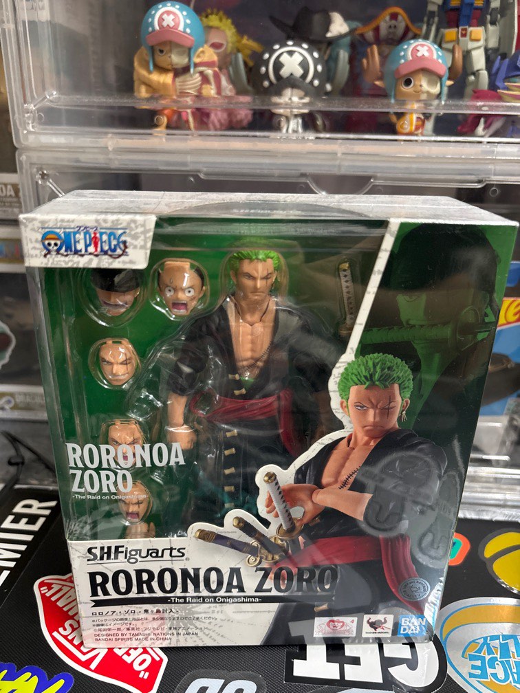 SHF Roronoa Zoro, Hobbies & Toys, Collectibles & Memorabilia, Fan ...