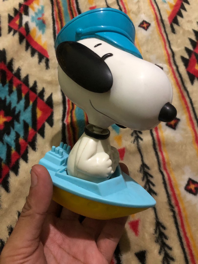Snoopy pull back sailor figure, Hobbies & Toys, Toys & Games on Carousell