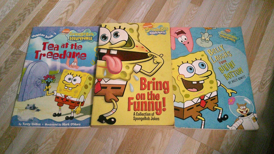 Spongebob Collection Books, Hobbies & Toys, Books & Magazines, Children ...