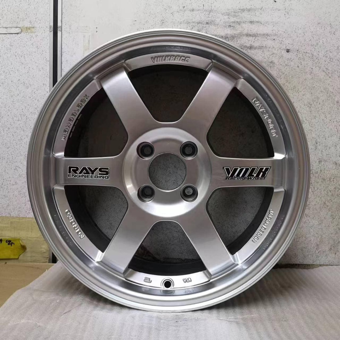 SPORT Rim TE37 THAI 16" MYVI SAGA ALZA VIOS CITY JAZZ YARIS MAZDA2 ...