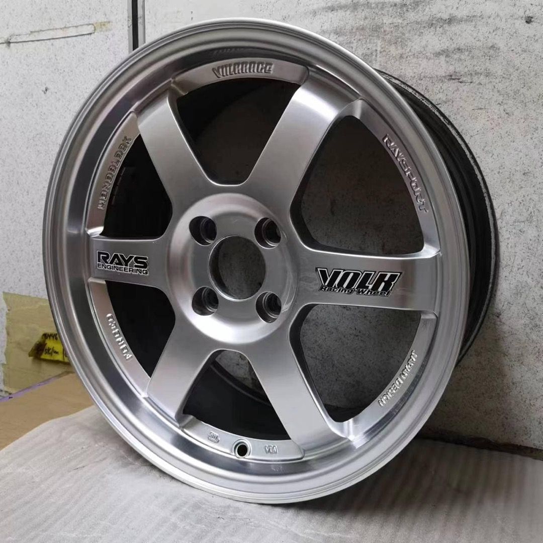 SPORT Rim TE37 THAI 16" MYVI SAGA ALZA VIOS CITY JAZZ YARIS MAZDA2 ...